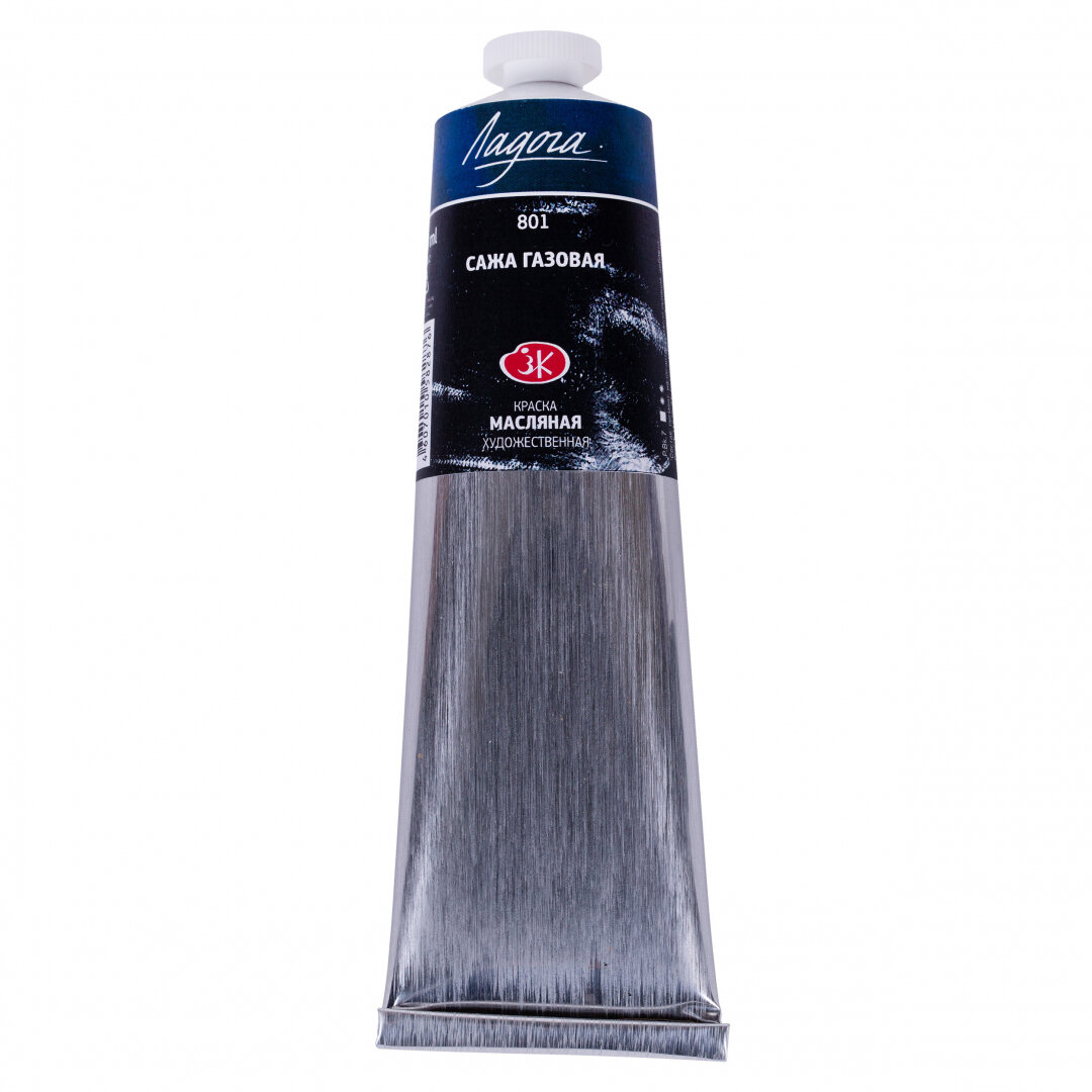 Невская Палитра Сажа газовая масло Ладога 120мл