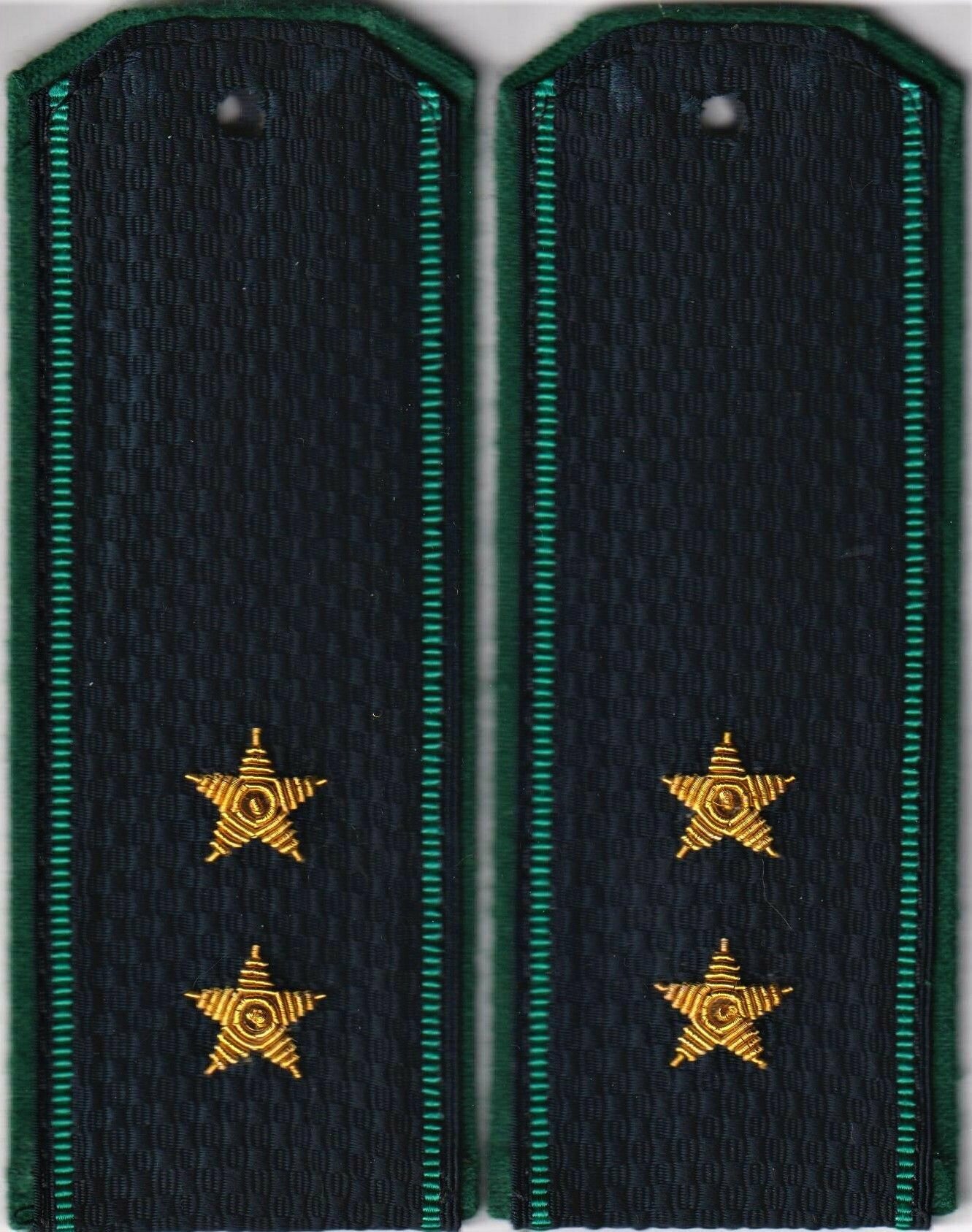 Погоны ПС ФСБ (пограничная служба) на китель, прапорщик