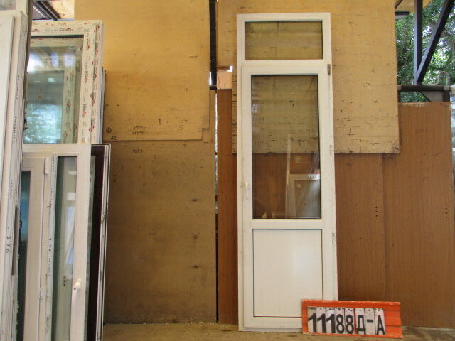 Пластиковые Двери БУ 2660(в) х 760(ш) Балконные