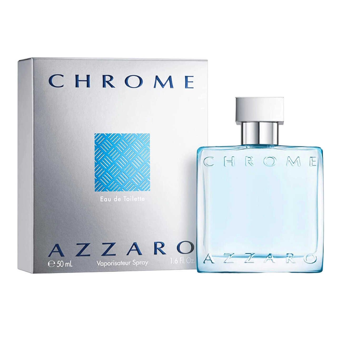 Туалетная вода для мужчин Azzaro Chrome 50 мл / Мужские духи Азаро Хром