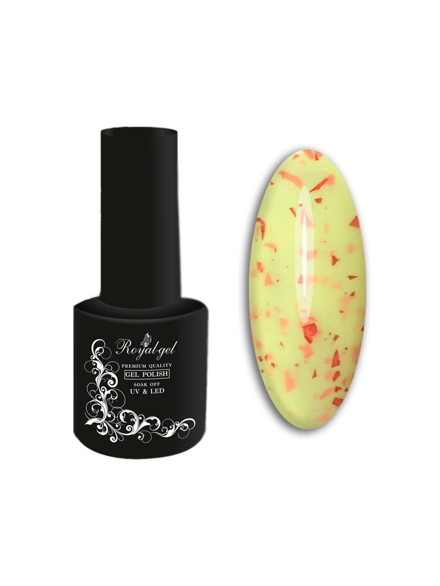 Гель лак Royal-gel "Красный вальс" 5 мл. GFR18