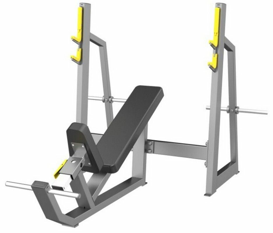 Скамья стойка для жима под углом вверх DHZ A3042