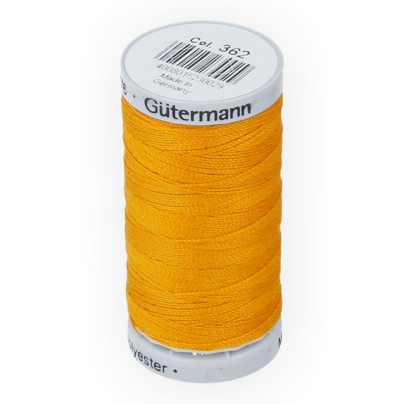 Нитки швейные "GUETERMANN" суперпрочные M 782 100 м 109.36 я №362 оранжево-желтый