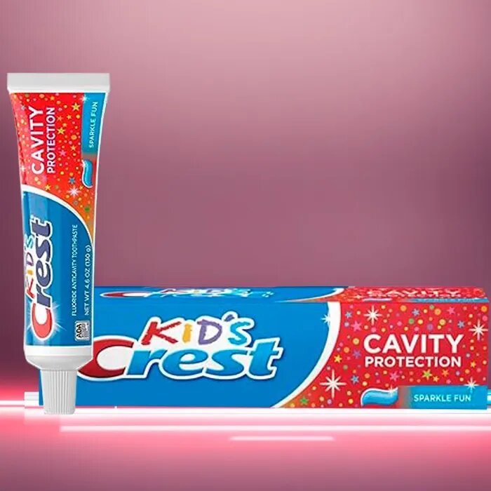 Зубная паста Crest Cavity Protection Sparkle Fun, 130 мл, 130 г