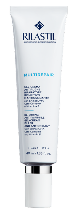 RILASTIL MULTIREPAIR восстанавливающий гель крем наполнитель от морщин 40 мл