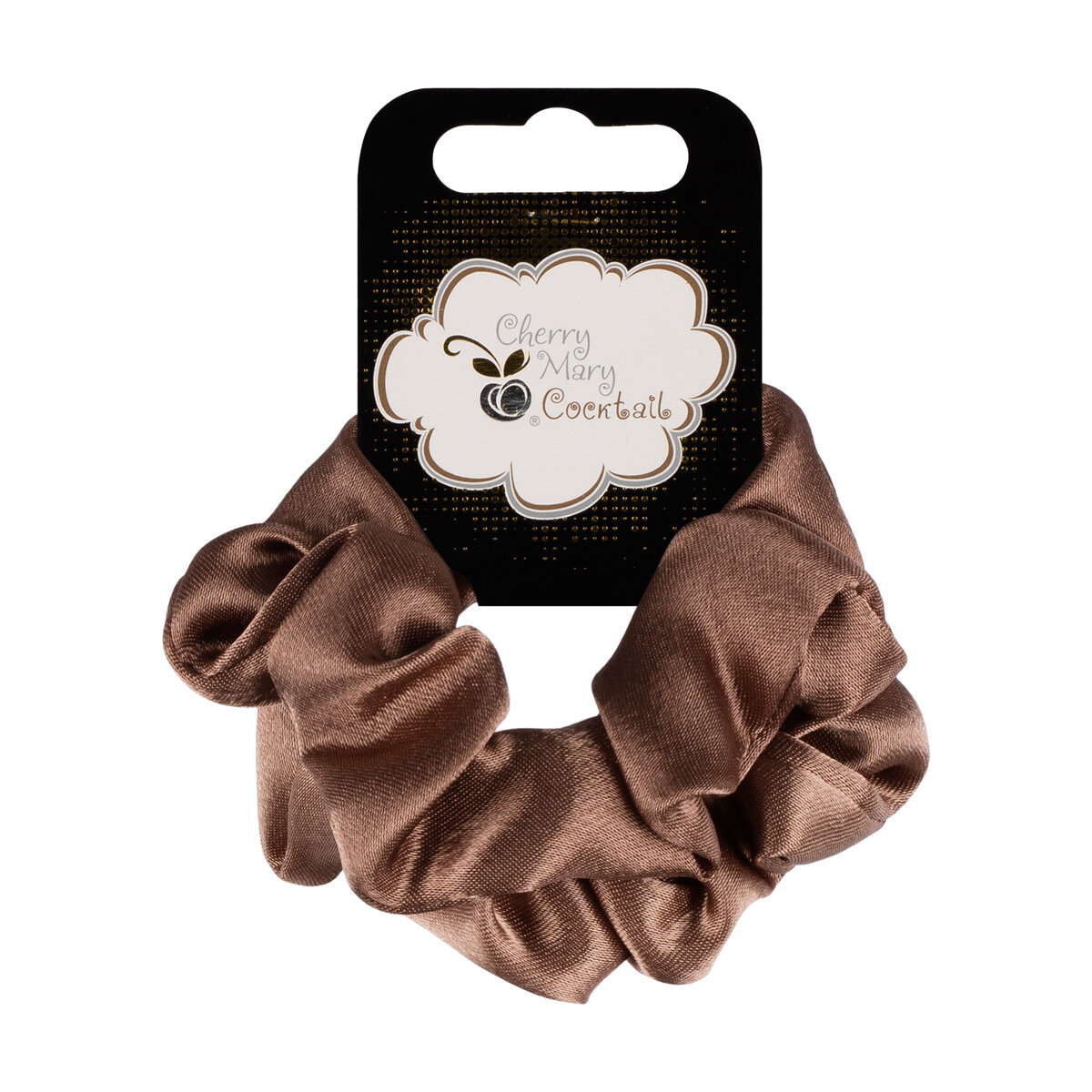 Набор резинок для волос "CHERRY MARY" VR07049 2 шт №04 т. бежевый