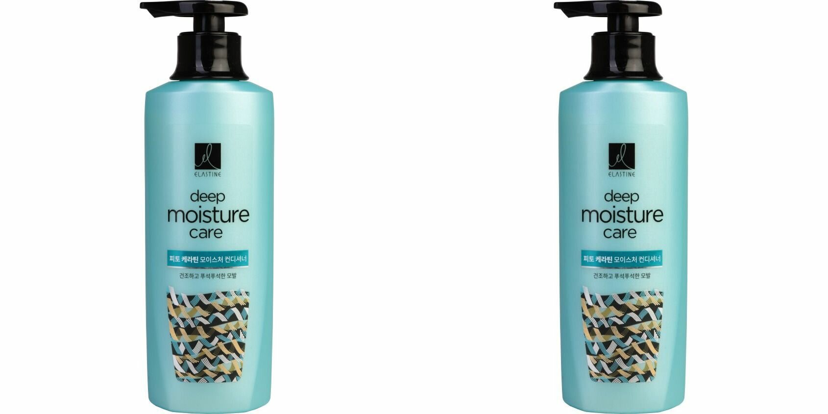 Elastine Кондиционер для интенсивного увлажнения Phyto Keratin, 680 мл, 2 шт