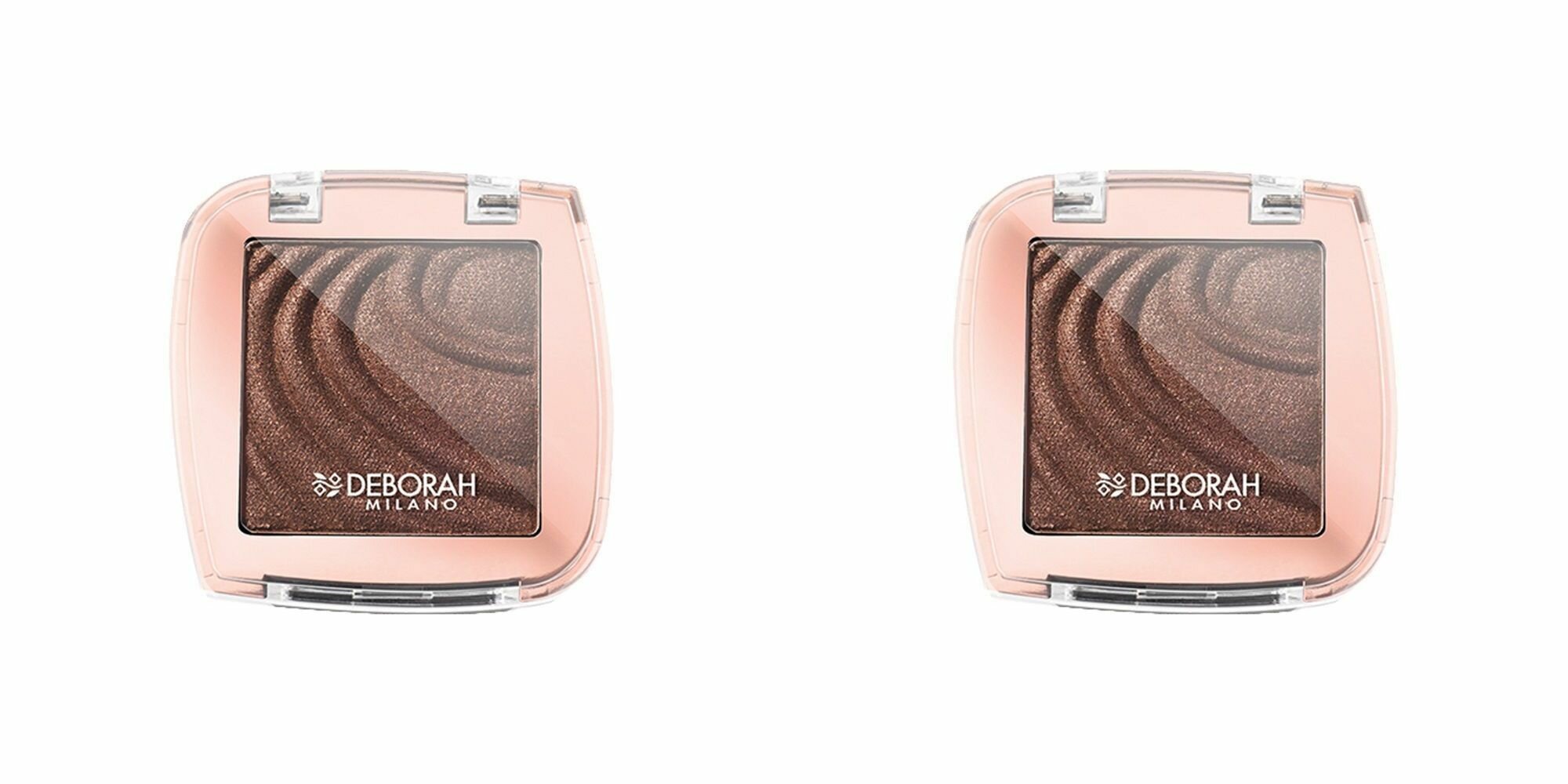 Deborah Milano Тени для век водостойкие Color Lovers, тон 08, насыщенный коричневый, 3.5 г, 2 шт