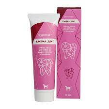 Зубная паста Глобал Дент Globalvet для собак и кошек со вкусом печени и говядины, 75 мл