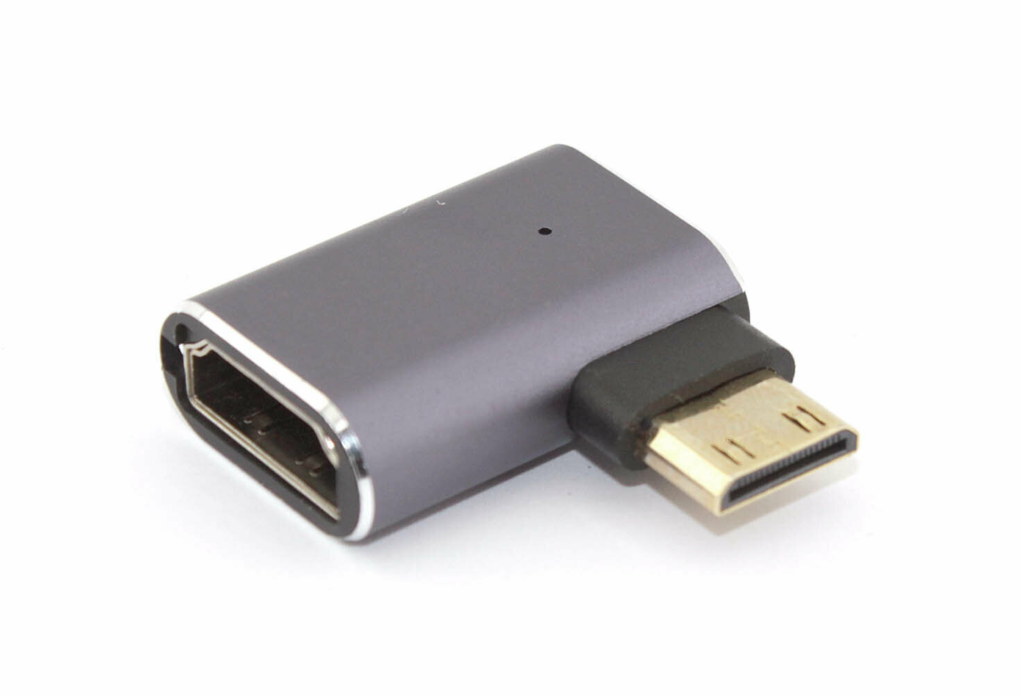 Переходник mini HDMI на HDMI влево