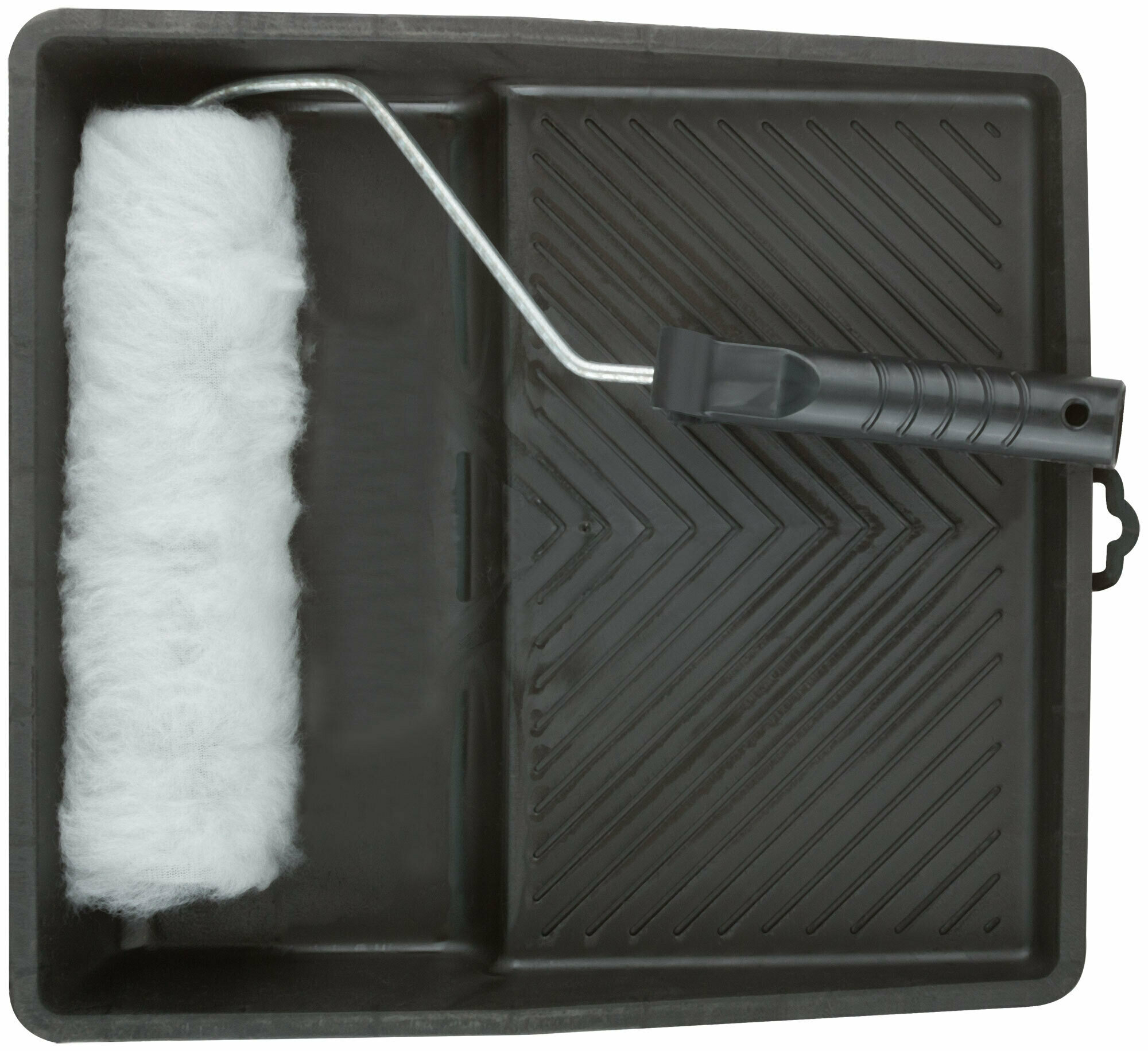 Набор для покраски стен (ванночка 350х330 мм + валик иск. мех 250 мм)