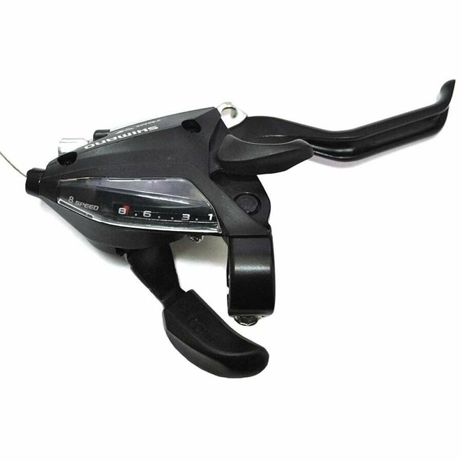 Шиф/Тор р. Shimano Altus, EF500, правый, 8 скоростей, индикатор, тормозная ручка под 2 пальца, трос