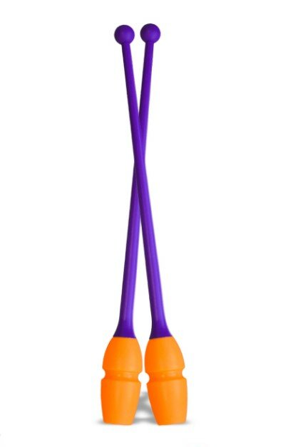 Булавы сборные PASTORELLI модель MASHA 40,50 см стандарт 2-хцв. Лилово-оранжевый 02906