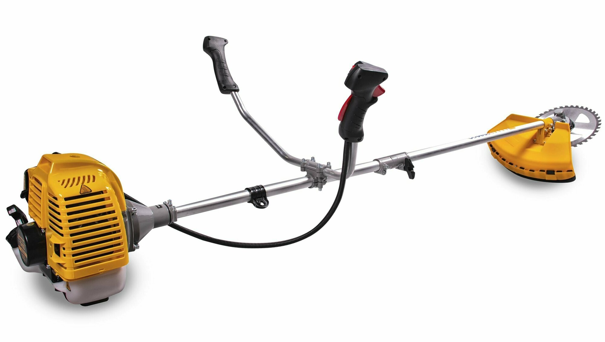 Триммер бензо CHAMPION Т523-2 (разъемный вал, 1.9 л. с, 51.7см3, диск + леска, легк. старт)