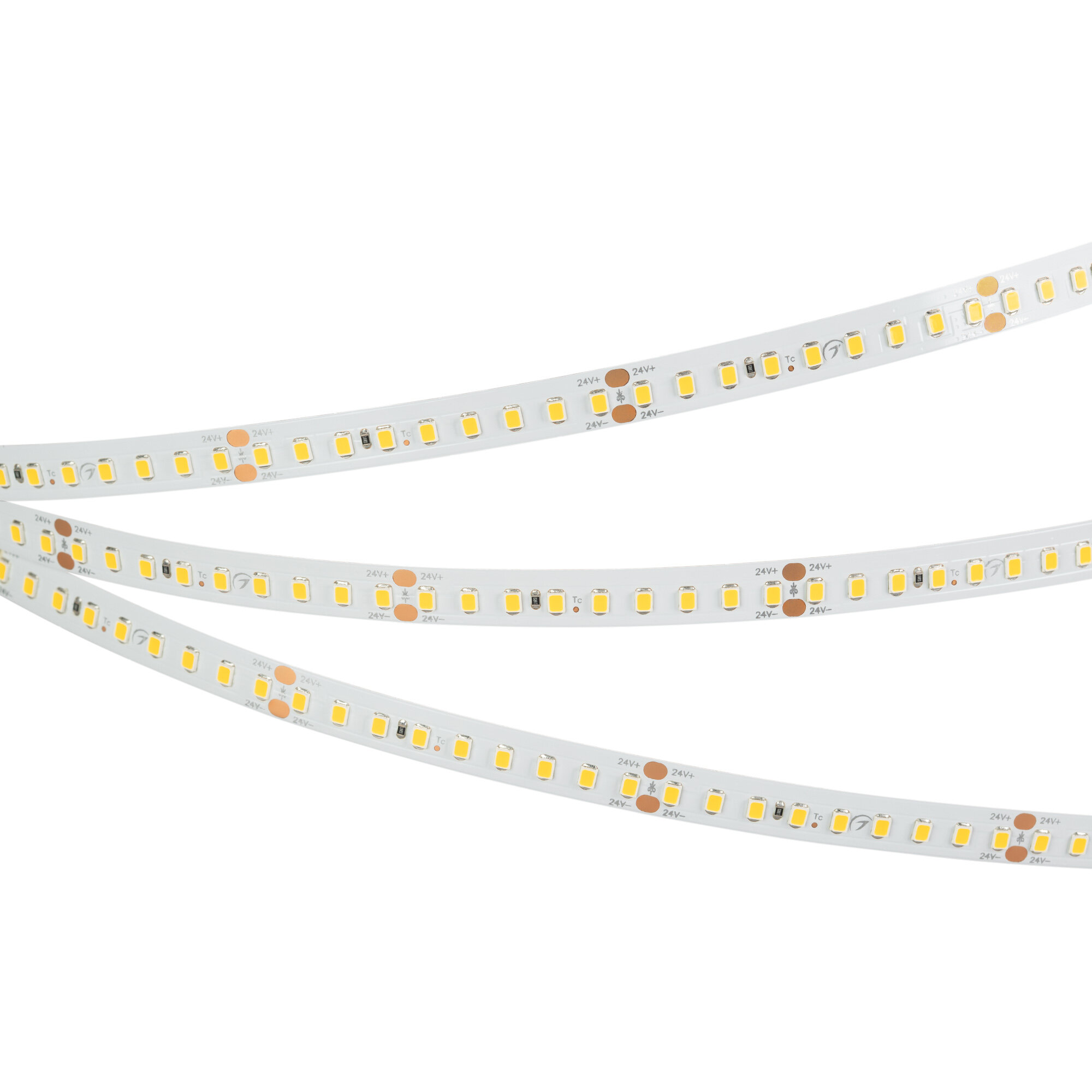 Лента светодиодная Arlight Лента RT-A144-10mm 24V Day4000 (7.7 W/m, IP20, 2835, 5m) (Arlight, высок. эфф.200 лм/Вт), 5м