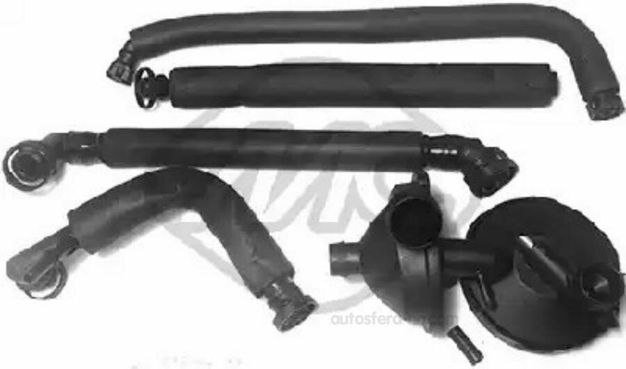 METALCAUCHO 35100 клапан рециркуляции отработанных газов