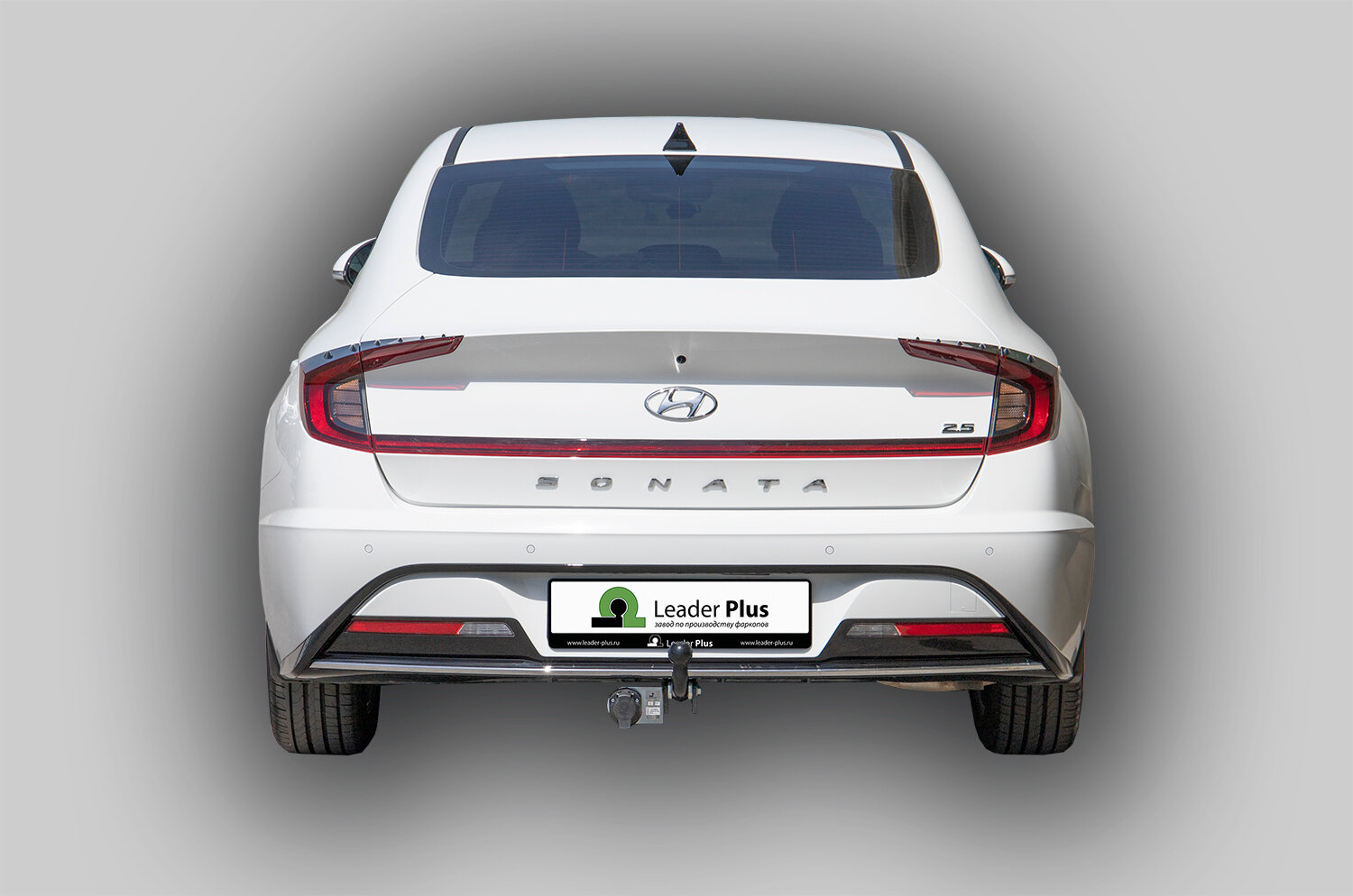 Фаркоп Лидер-Плюс для HYUNDAI SONATA VIII (DN8) 2019- с электрикой (Smart) и сертифкатом в комплекте арт.(H234-A)