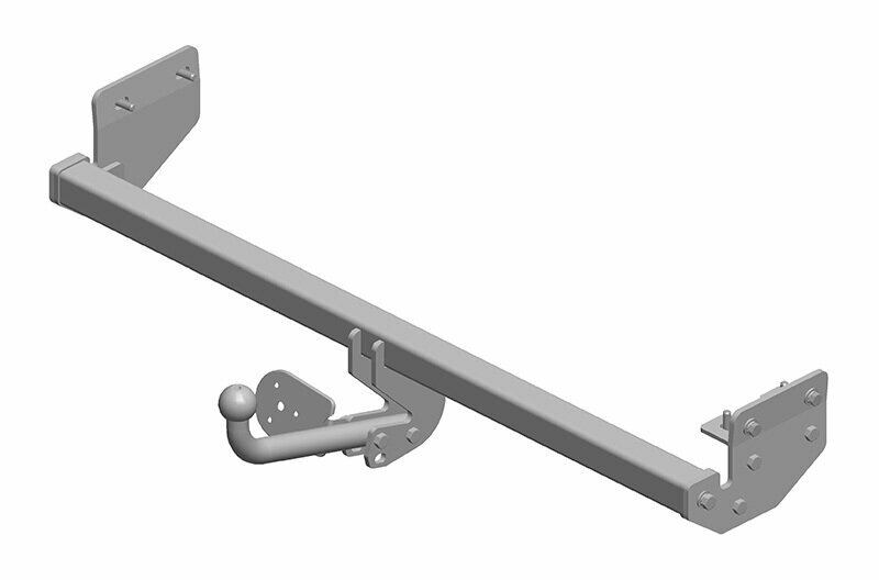 Фаркоп AvtoS для KIA SOUL (2009-2013) с универсальной электрикой Smart(блок) и сертификатом в комплекте, арт.(KI 18+smart)