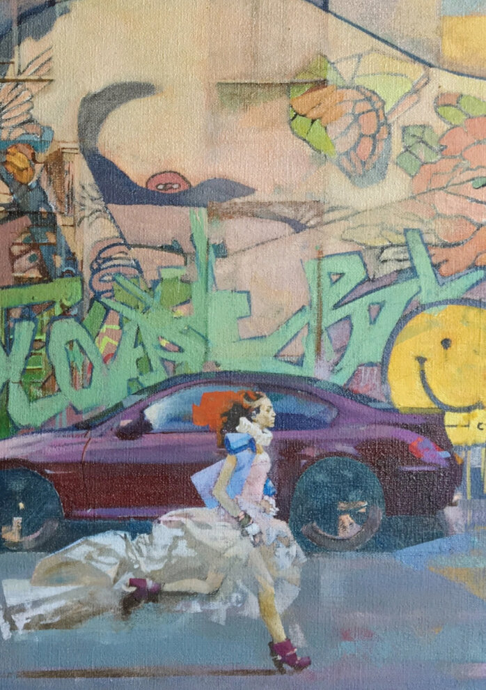 Тетрадь Василий Аникин «Один обычный день в Санкт-Петербурге», А5, 40 листов, бежевый