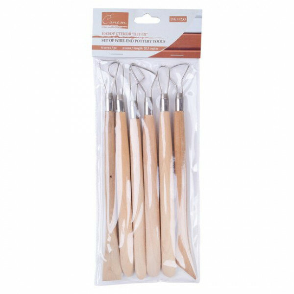 Набор стеков петля, 6 шт, 20 см