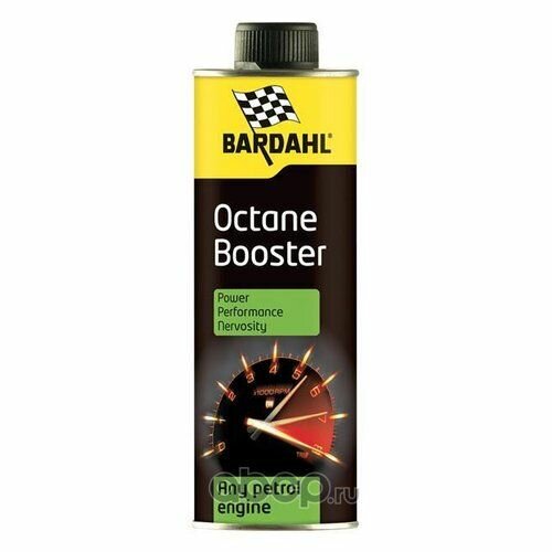 Присадка в бензин OCTANE BOOSTER 500ML Bardahl 2302B