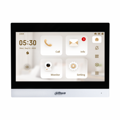 Монитор видеодомофона Dahua DHI-VTH8641KMS-WP