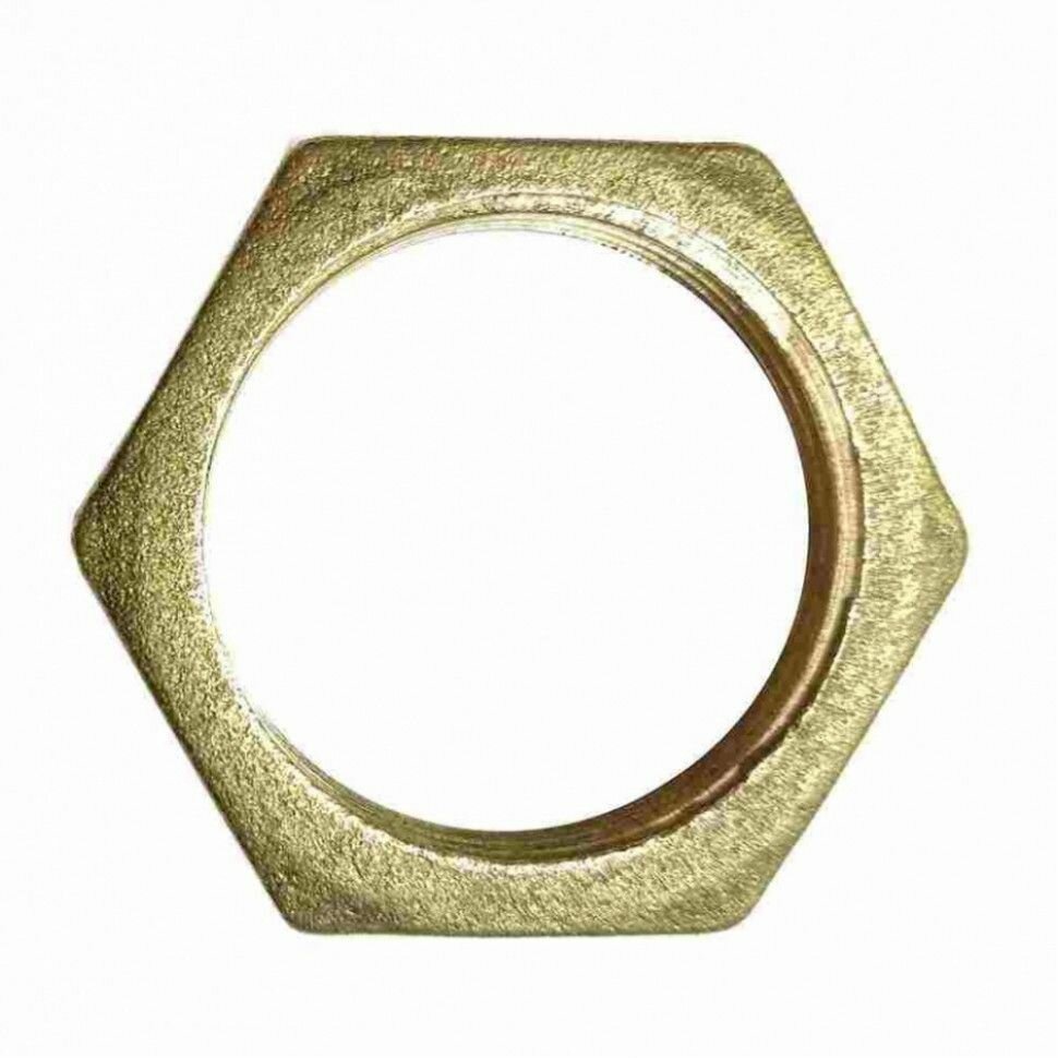 Контргайка Ду-32 латунь для водонагревателя, 32043