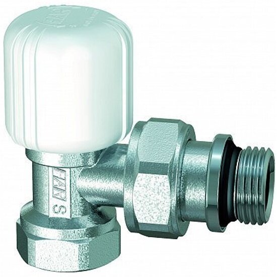 Вентиль Far регулирующий угловой 1/2" ВР, EPDM ( FV 1150 12)