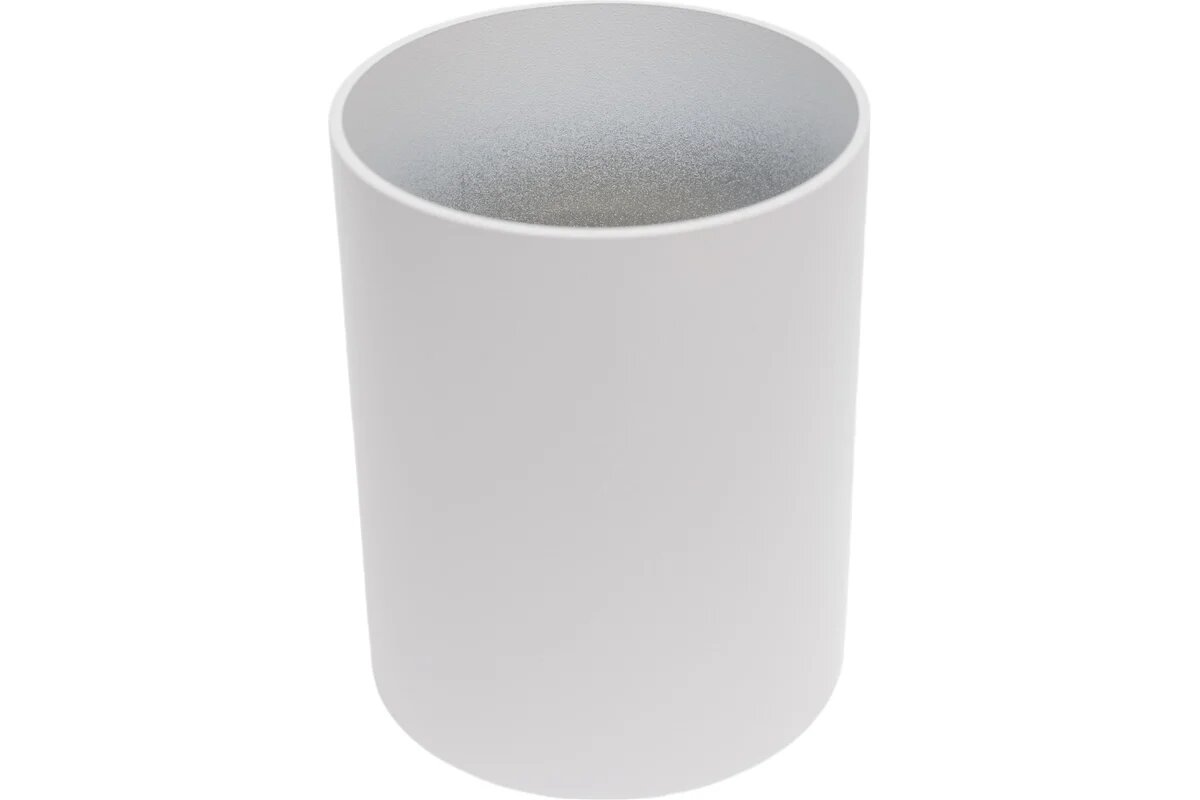 TruEnergy Светильник накладной с цоколем GU10 D80xH100мм белый алюминий 21300