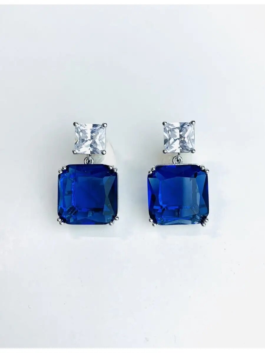 Серьги, кристалл