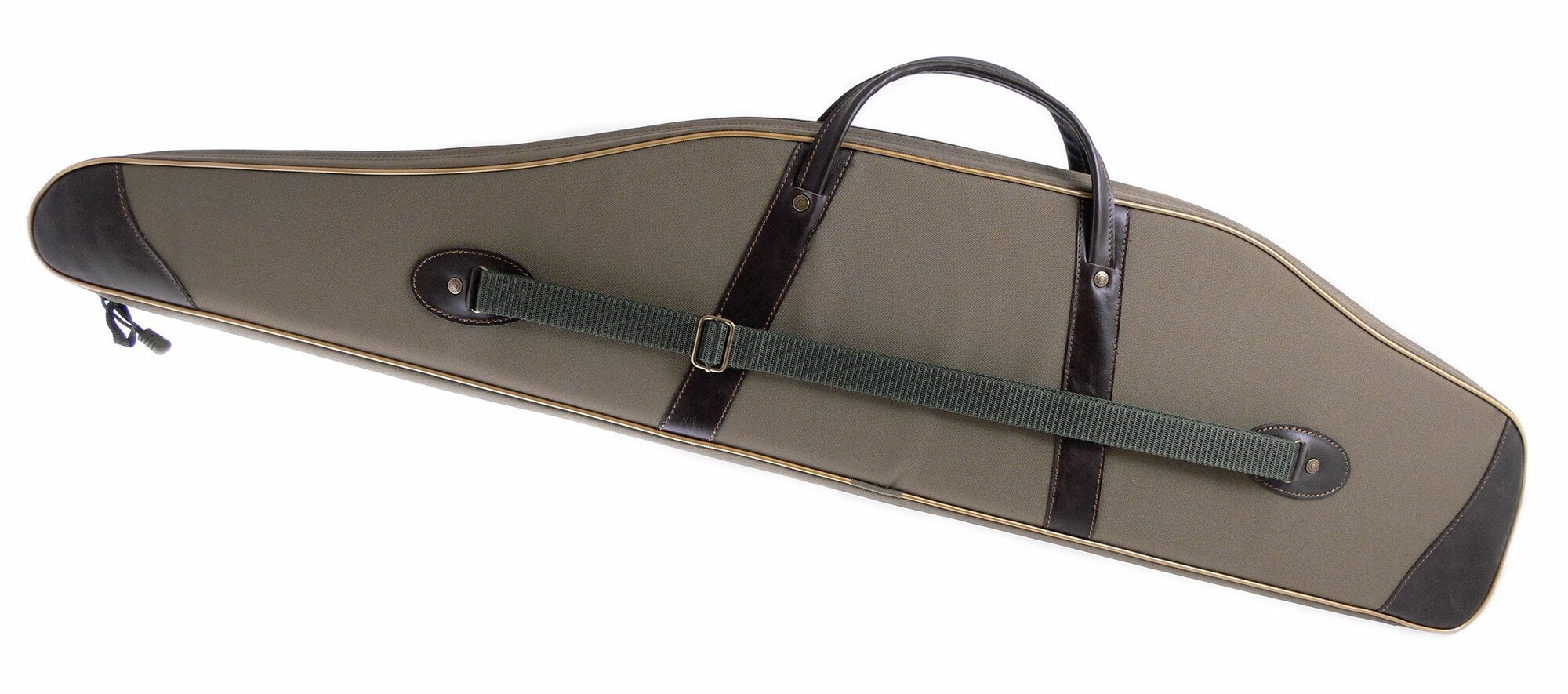 Мягкий чехол Vektor К-501 для винтовки с прицелом, 118 см, из синт. ткани с кожаной отделкой, поролон