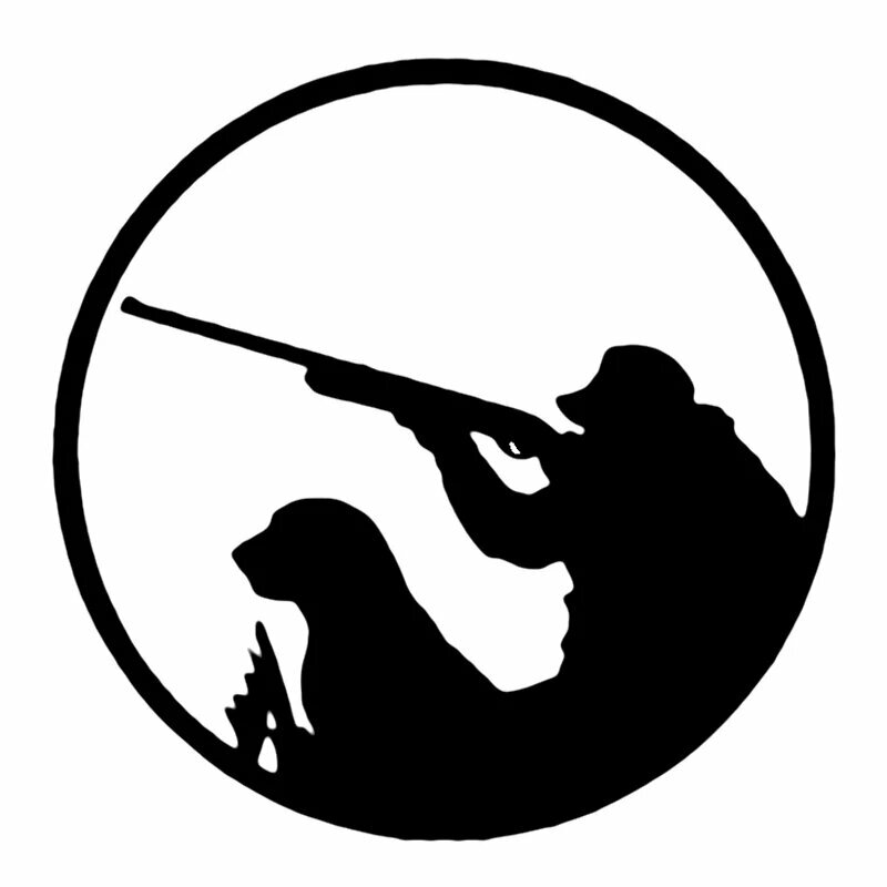 Наклейки на авто Охотник, охота водонепроницаемые наклейки на машину наклейка для авто автонаклейка стикер этикеты винила наклейки стайлинга автомобилей украшения на бампере автомобиля заднее стекло S51858 Black