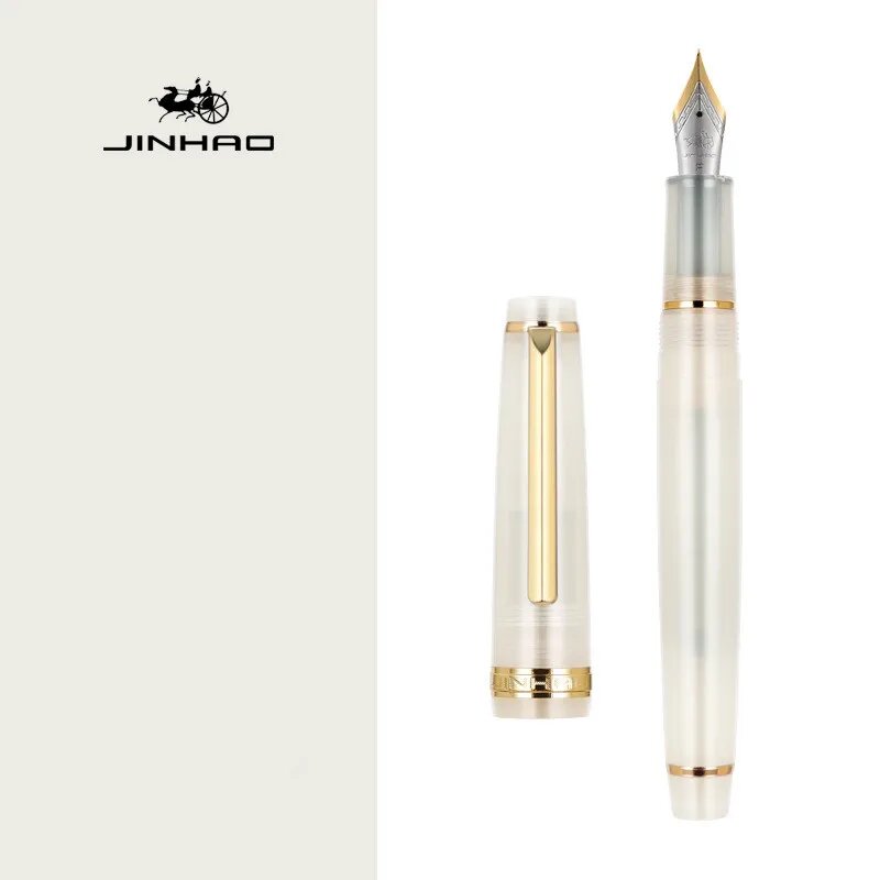 Перьевая ручка Jinhao 82 прозрачная Бежевый, A-1