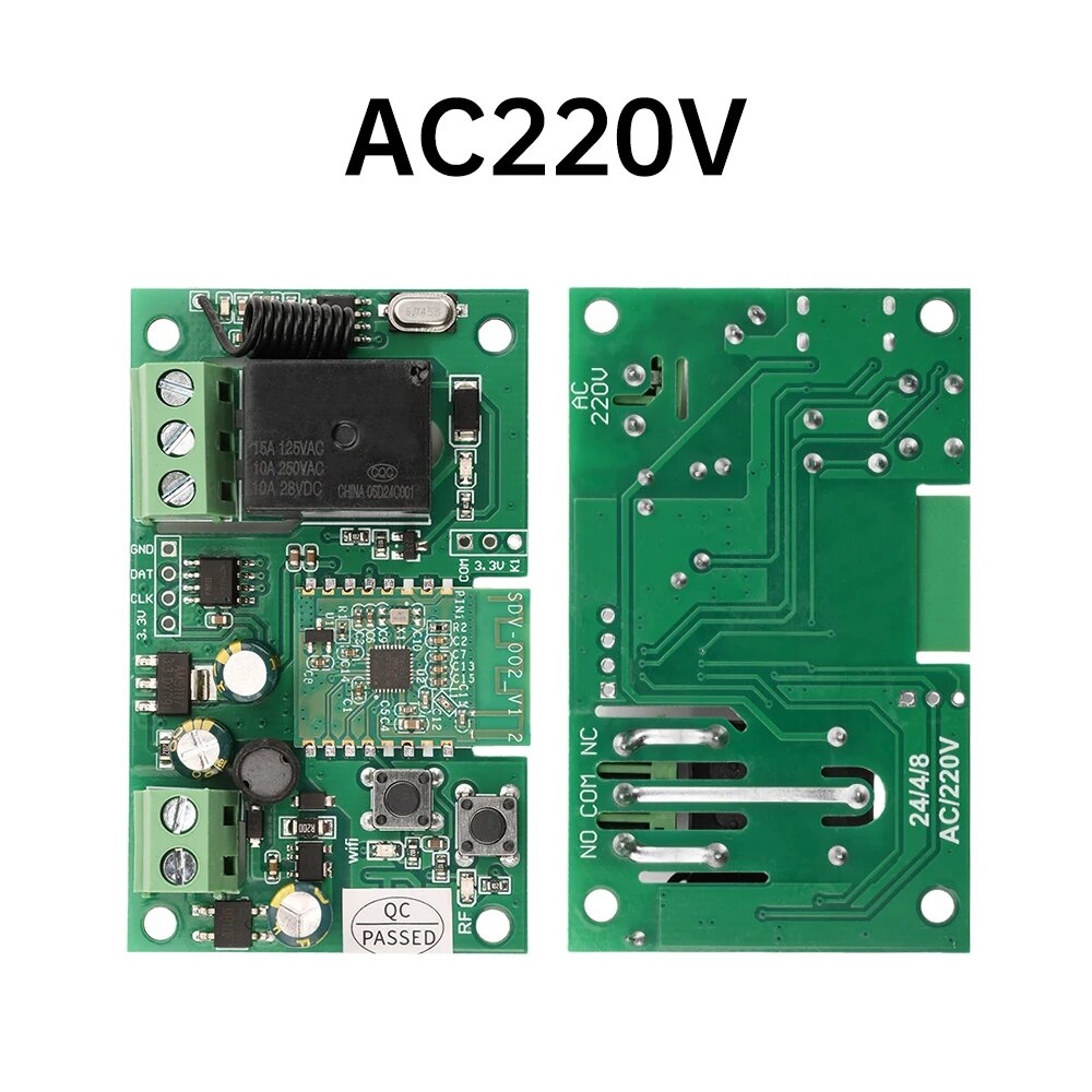 Occkic Wi-Fi Bluetooth релейный модуль 433 МГц