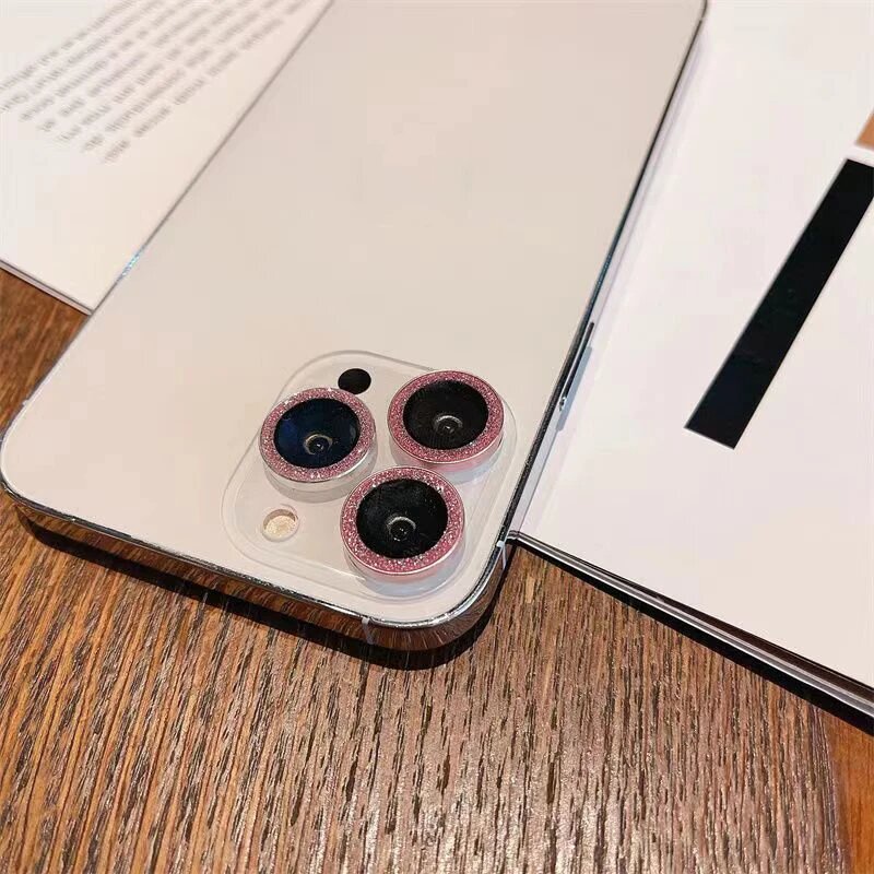 Закаленное стекло для объектива Iphone 11 12 13 Pro Max Защита объектива камеры на Iphone 12pro 13pro 11Pro Max металлическое кольцо защитная пленка