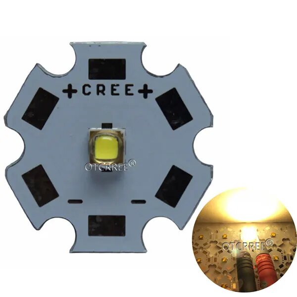 Светодиод Cree 3535 Warm White 3000K, 12MM PCB