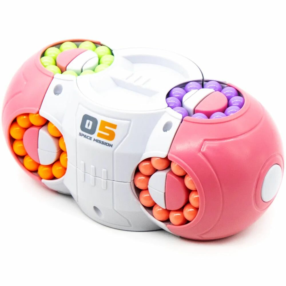 Шаробол CCC Летающая Тарелка Розовый / IQ Magic balls / Головоломка антистресс