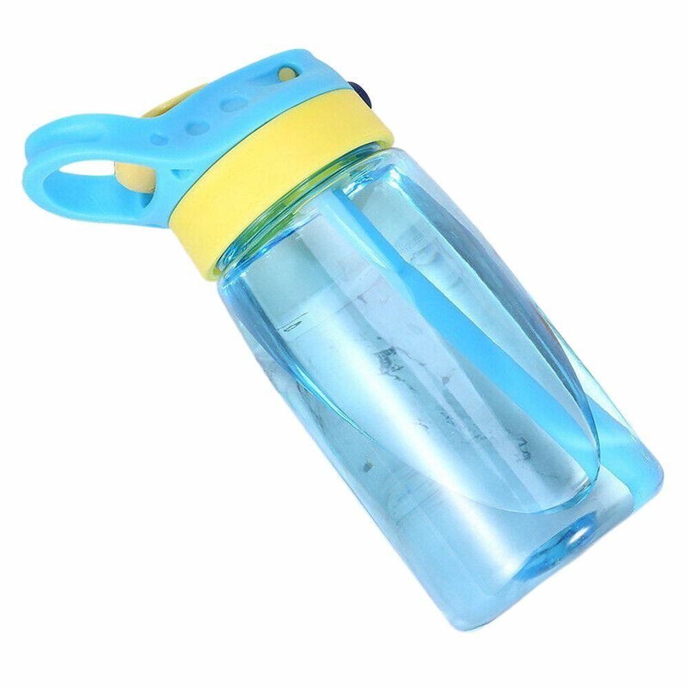Портативная герметичная детская бутылка с трубочками и ручкой для питья, бутылка для воды