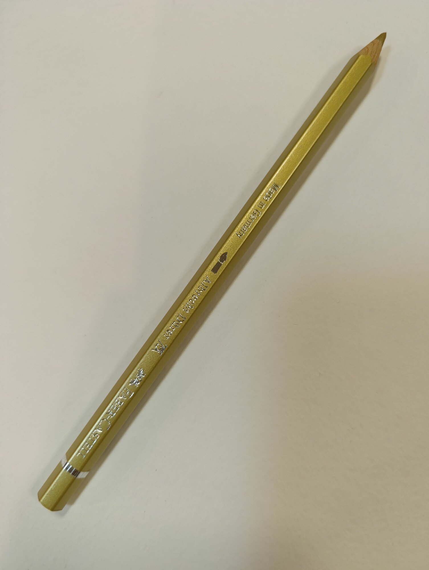 Карандаш акварельный золотой FC