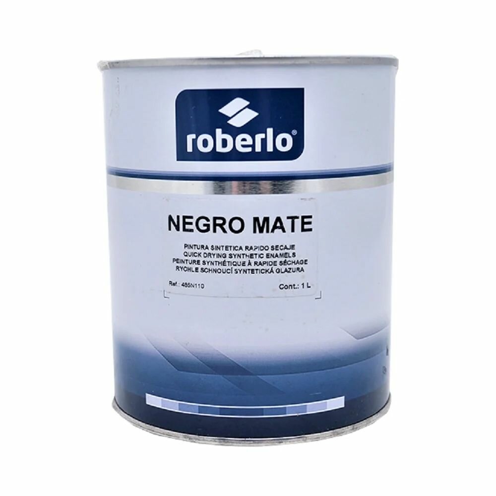 Roberlo Negro Mate 1k Краска черная матовая, 1л.