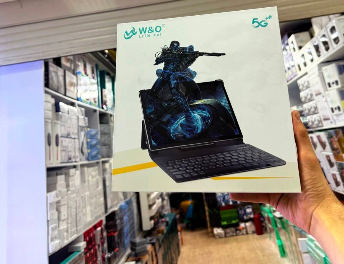 Игровой планшет W&O, 10,36", 256GB, 6GB RAM, Android 12, металлический корпус