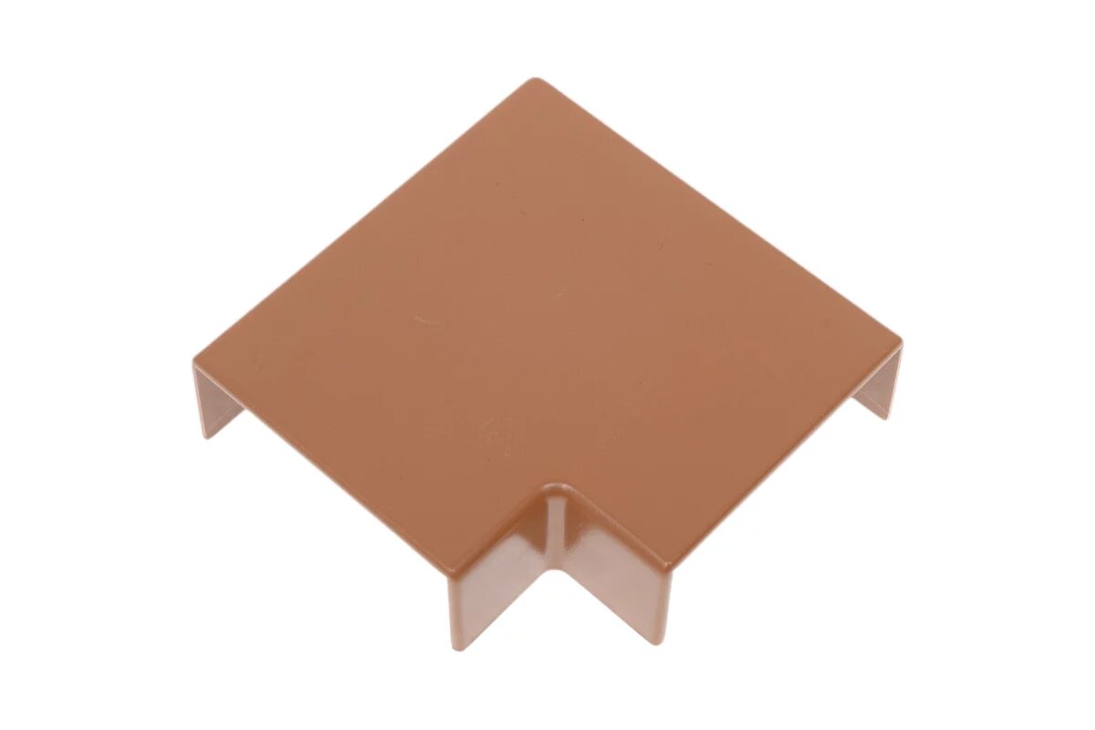 DKC APM 40x17 плоский угол коричневый 00425B - металлический профиль для крепежа