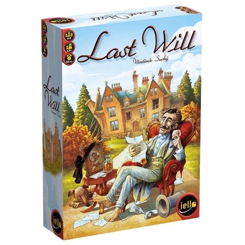 Настольная игра Czech Games Edition "Last Will" Последняя воля, правила на русском языке по QR-коду