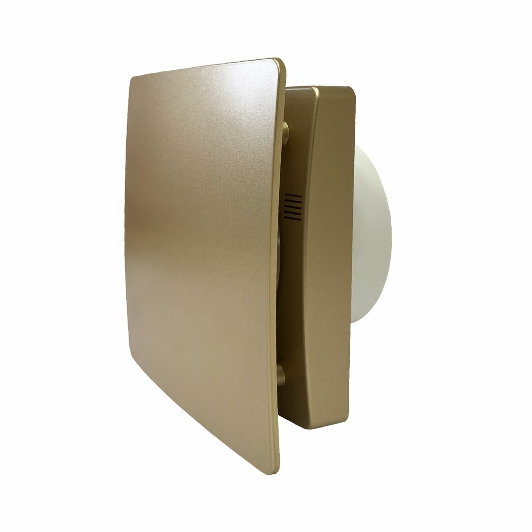 Накладной вентилятор укороч. с панелью Seicoi Floxy Design 100 Gold (SMAZ04-01 gold)