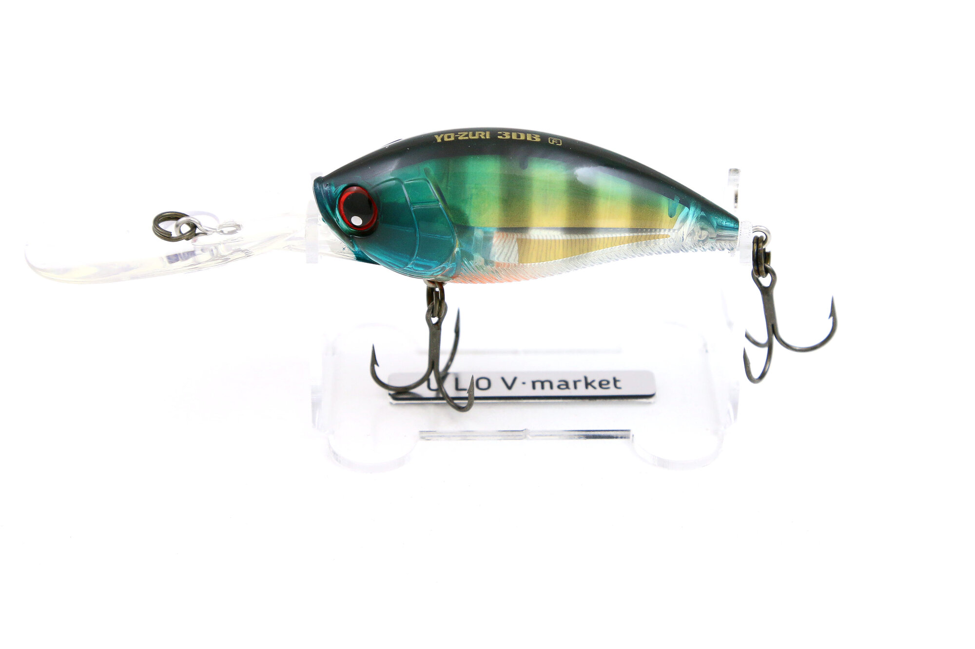 Воблер YO-ZURI 3DB Deep Crank 70F 21.0г Загл.3.6-4.5м #PBG