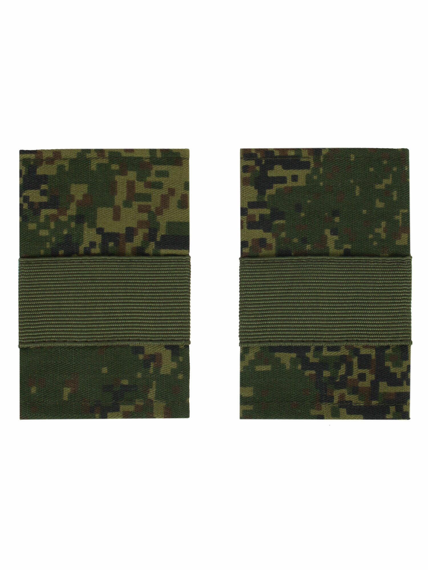 Фальш-погоны полевые зеленая цифра с галунной лентой старший сержант