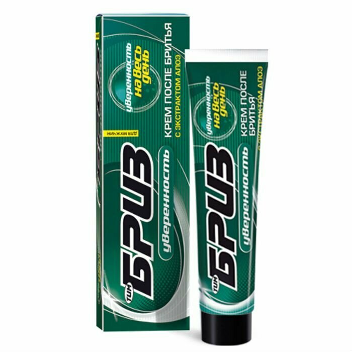 Крем после бритья тимбриз ТимБриз, уверенность, с экстрактом алое, 75 мл