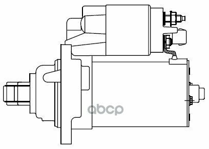 Стартер VAG Passat B3/B4 (91-)/Sharan (96-) 1.9TDI/Ford Galaxy (97-) 2.3i 1,8кВт (LSt 1881) STARTVOLT арт. LSt1881