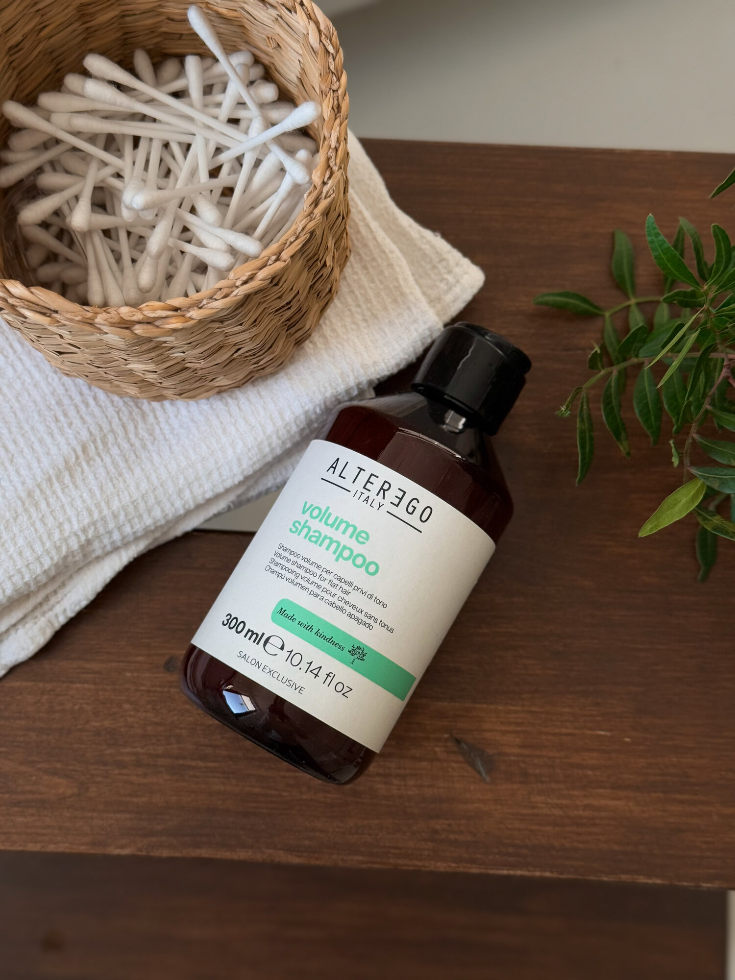 AlterEgo Italy Volume Shampoo Шампунь для объема волос, для тонких волос, профессиональный, бессульфатный, 300 мл