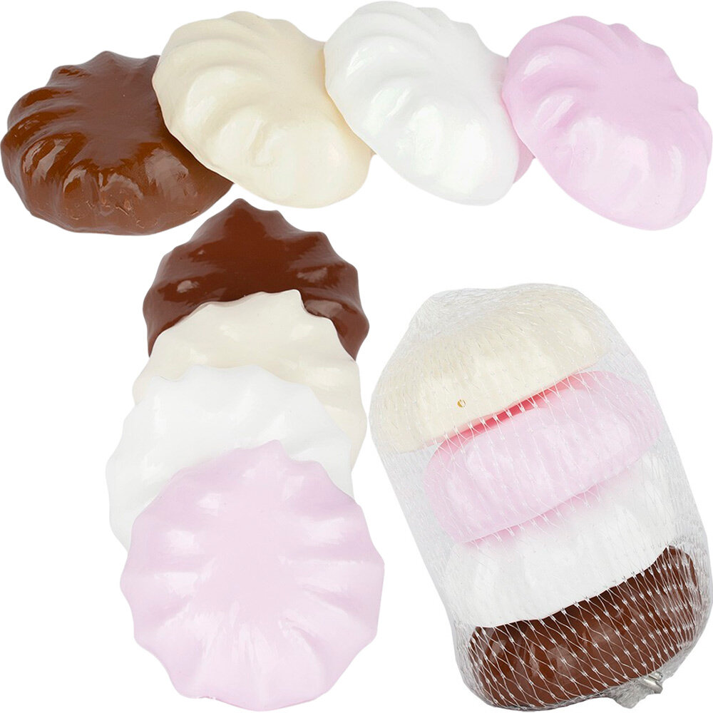 Набор продуктов "Зефирка" / 4 игрушки в наборе, пластик, для детей от 3 лет